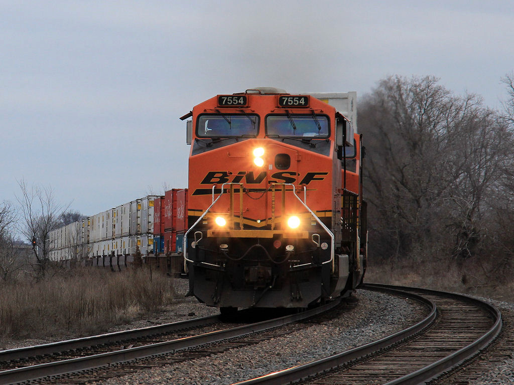 BNSF 7554